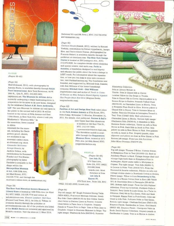 NEW YORK SPACES Special Edition 11-11 Patrick Naggar and ‘WALL’ 1 – Patrick E. Naggar